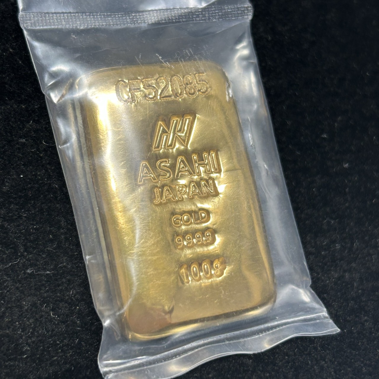 【貴金属】K24 純金 インゴット 100g ASAHI JAPAN 999.9 の買取価格をご紹介します！【浜松市 中央区 佐鳴台町 のお客様よりお買取り】金 貴金属 純金 日本製 高価 ...