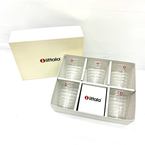 iittala イッタラ グラス タンブラー 5客セット IT2047-AI5CL コップ カップ 食器 未使用 買取しました ...