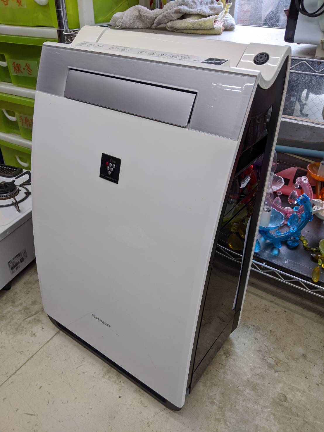 空気の汚れをキレイに！！【SHARP/シャープ プラズマクラスター 加湿空気清浄機 KI-EX55-W】を買取致しました。 - リサイクル＆買取専門のリサイクルマート