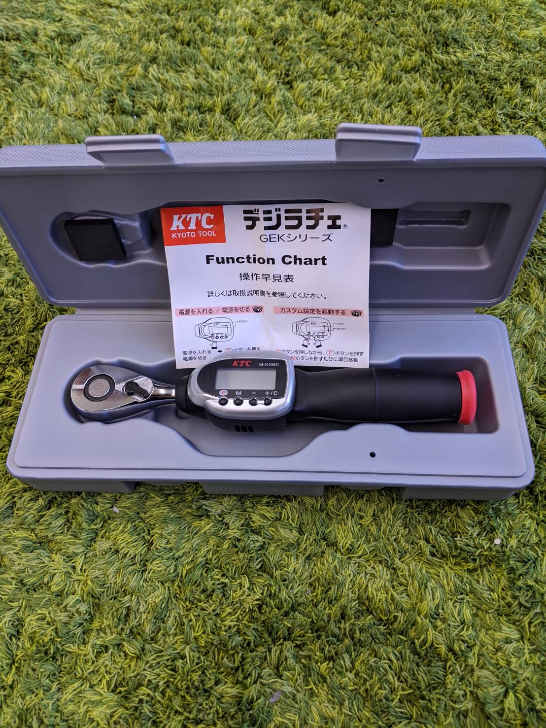 電動工具買取強化中！続々入荷！【KTC/ケーティーシー 超美品！ デジラチェ GEK060-R3 デジタルトルクレンチ トルクレンチ】を買取 ...